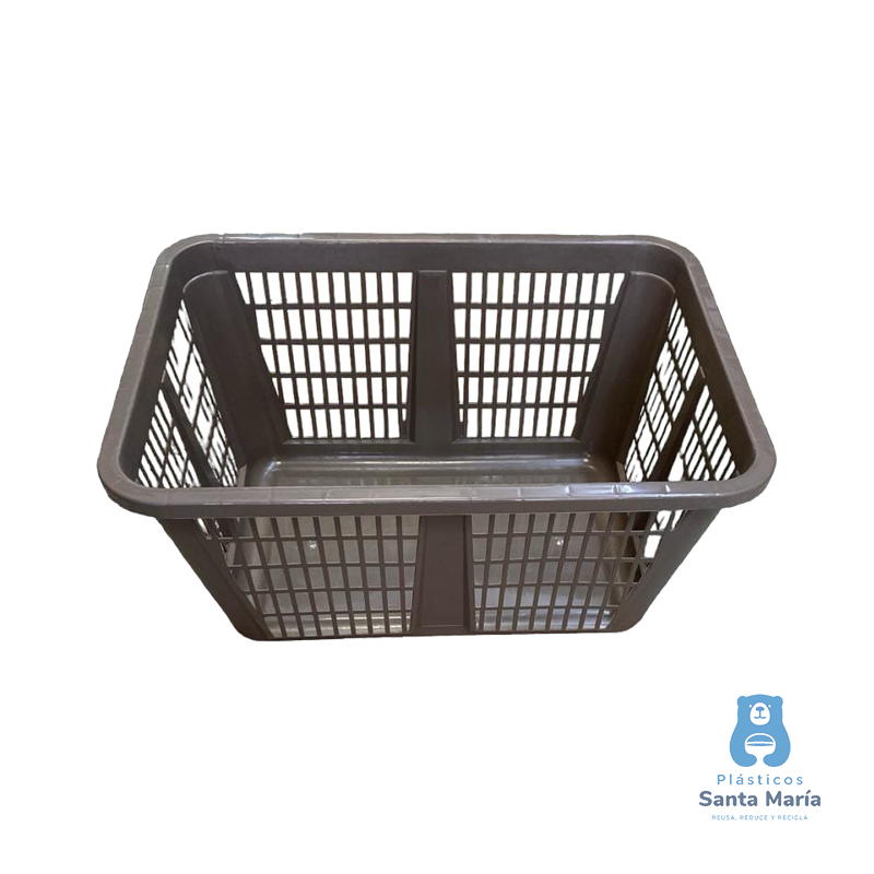 Cesta Calada Rectangular – Plásticos Santa María